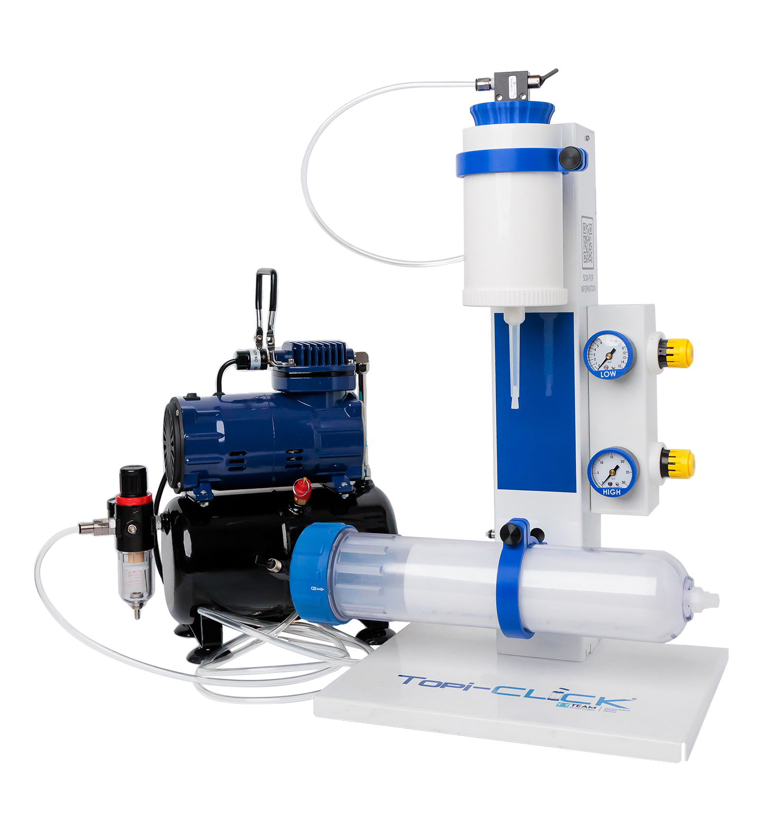 Topi-CLICK® RapidFill System™ with Compressor - DoseLogix